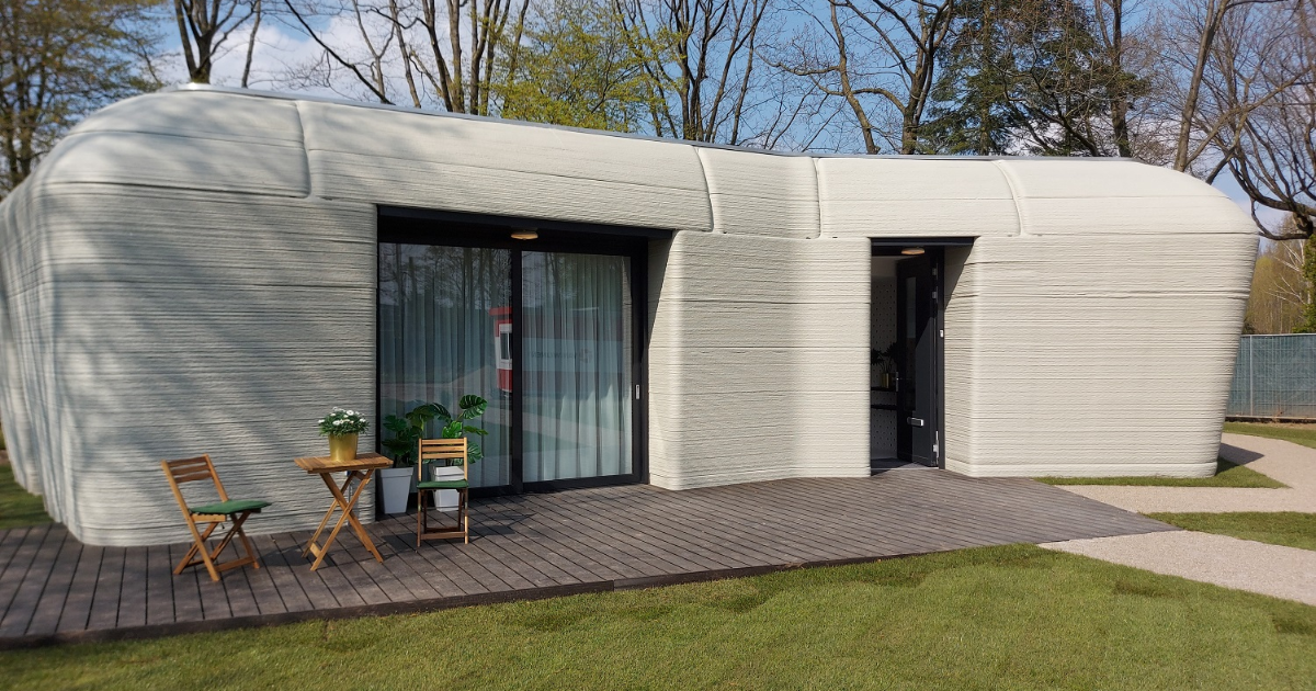 3D Concrete Printed House | Witteveen+Bos