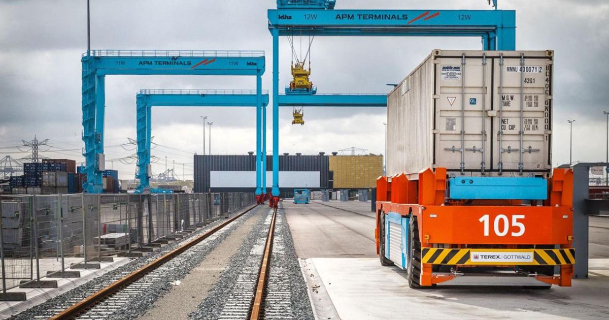 Geautomatiseerde containerterminal Rotterdam | Witteveen+Bos
