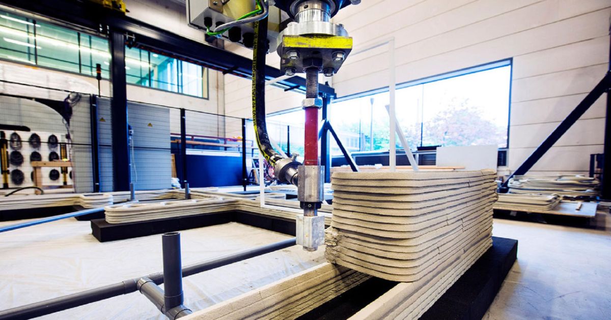 Geopolymeerbeton voor 3D-printen | Witteveen+Bos